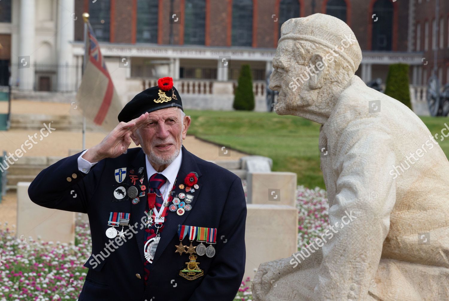 Joe Cattini Awarded Legion Dhonneur Veteran Editorial Stock Photo ...