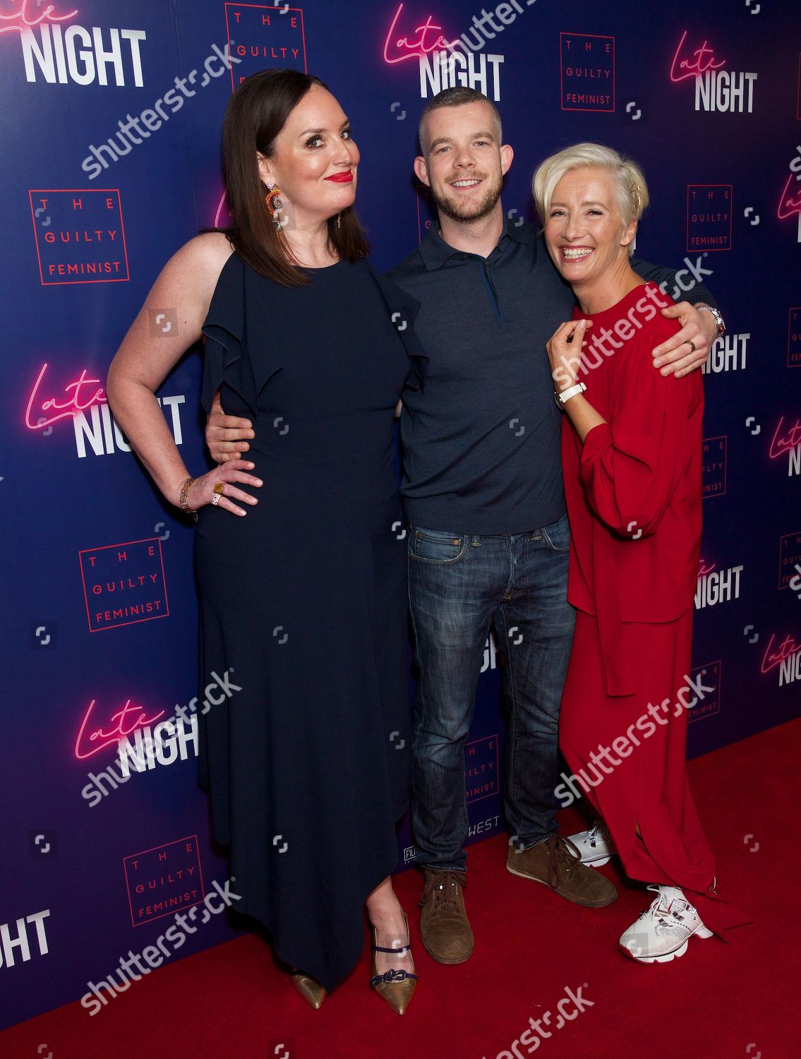 Deborah Franceswhite Russell Tovey Emma Thompson Editorial Stock Photo ...