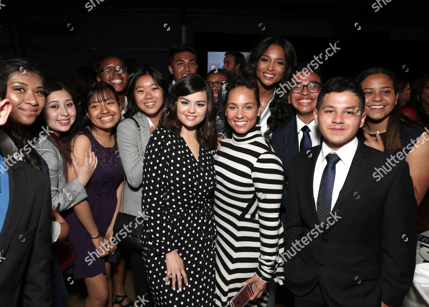 Selena Gomez Alicia Keys Ciara Guests Editorial Stock Photo - Stock ...