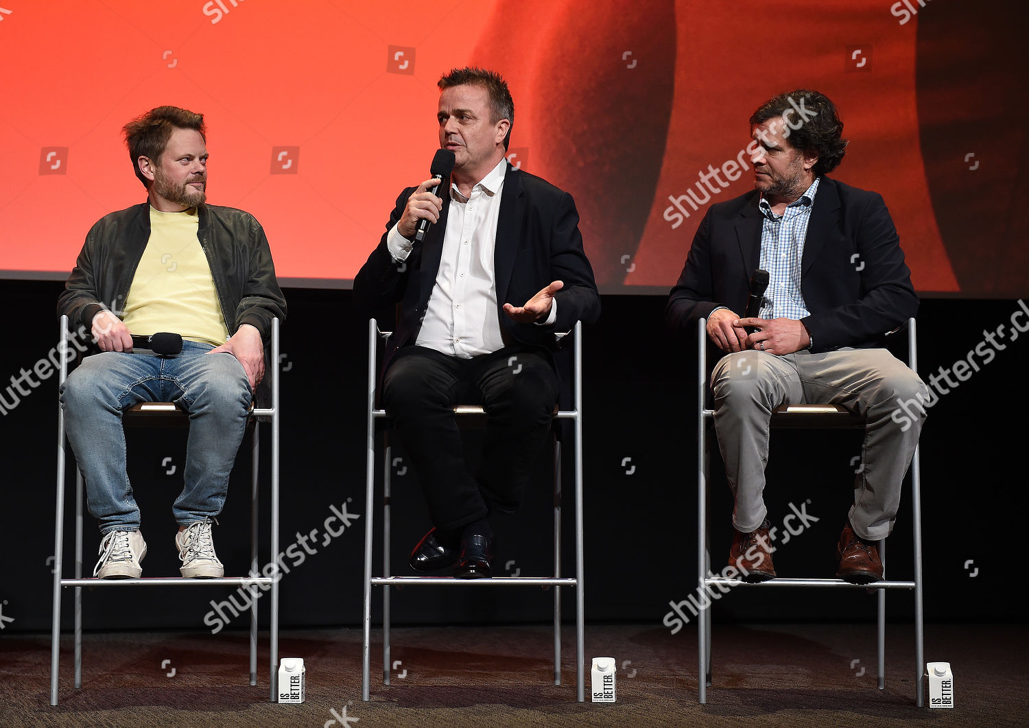 Michael Uppendahl Sean Callery Mark Hutman Editorial Stock Photo ...