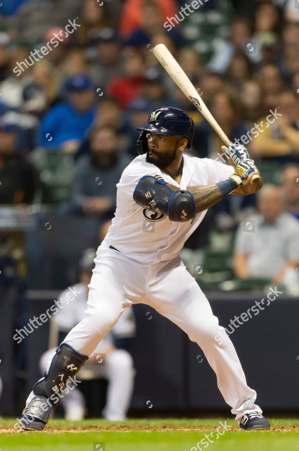 Milwaukee Brewers First Baseman Eric Thames Editorial Stock Photo ...