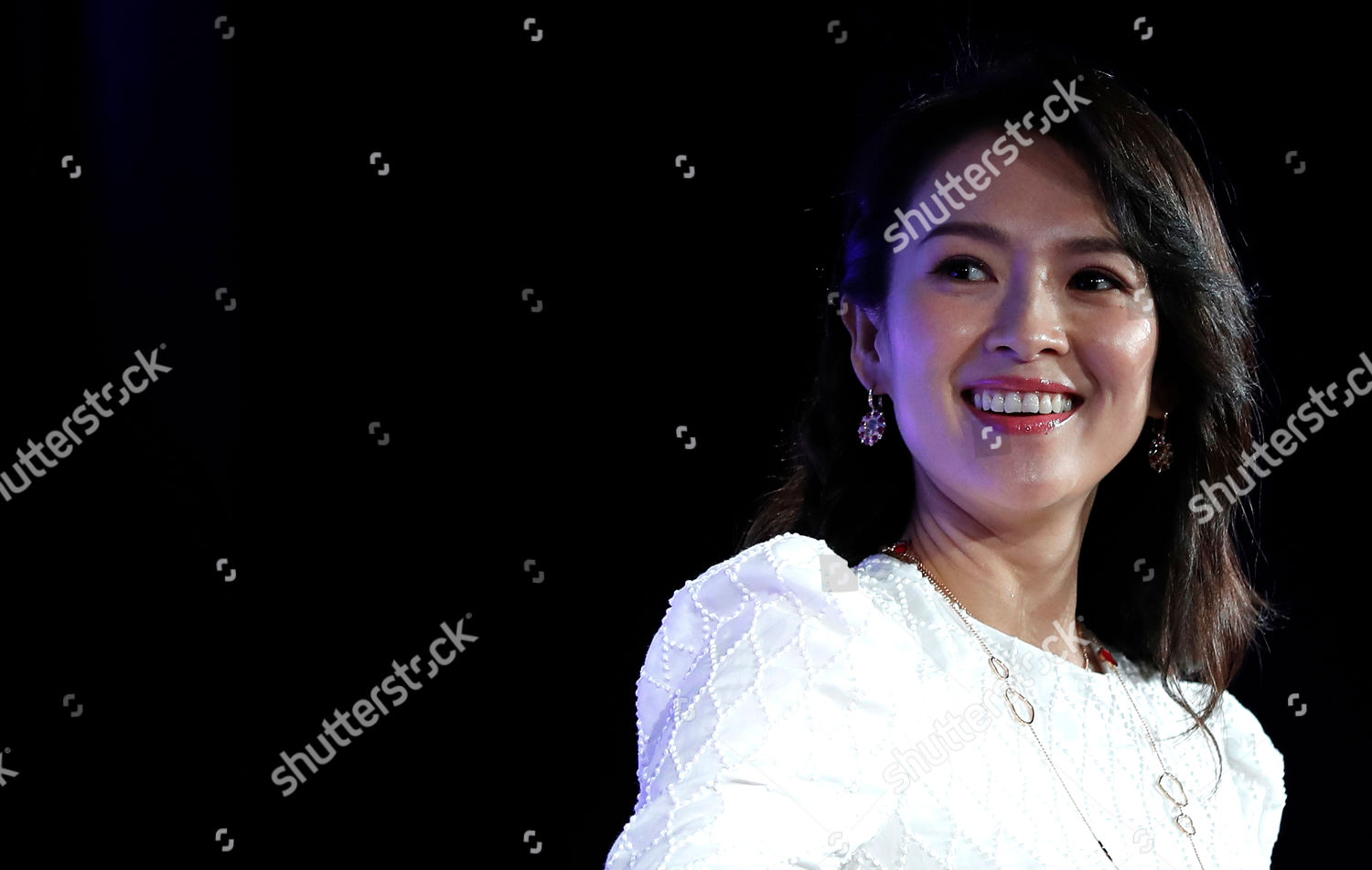 Zhang Ziyi Attends Masterclass During 72nd Editorial Stock Photo ...