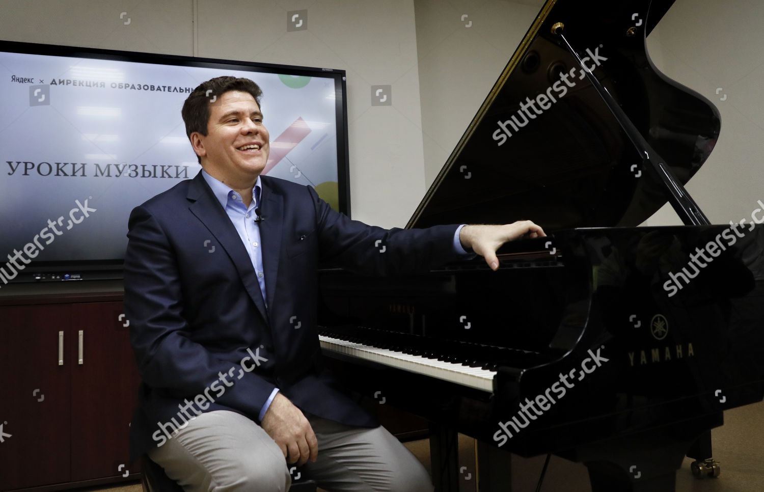 World Famous Russian Pianist Denis Matsuev Editorial Stock Photo ...