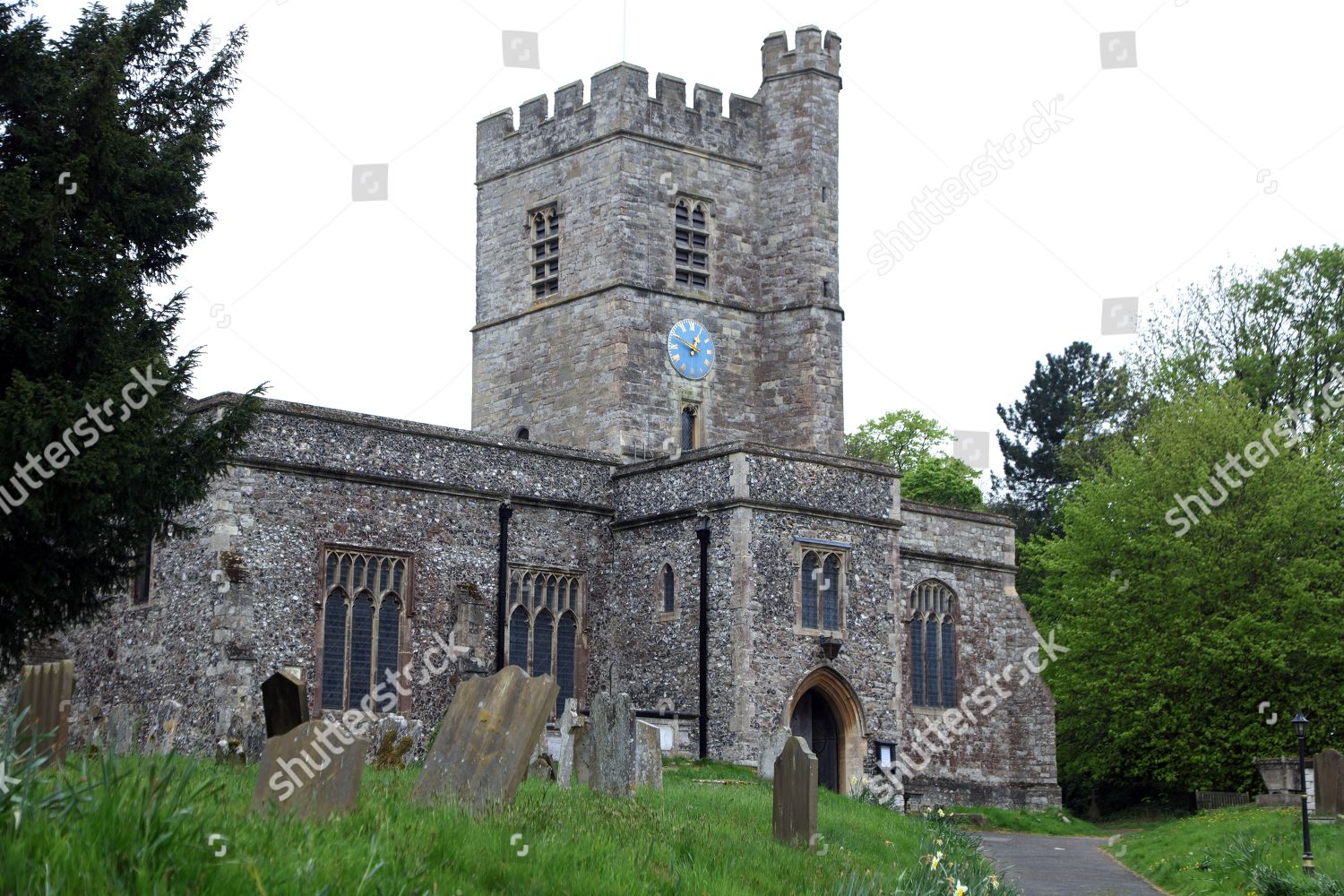 St Mary Magdalene Church Cobham Editorial Stock Photo - Stock Image ...
