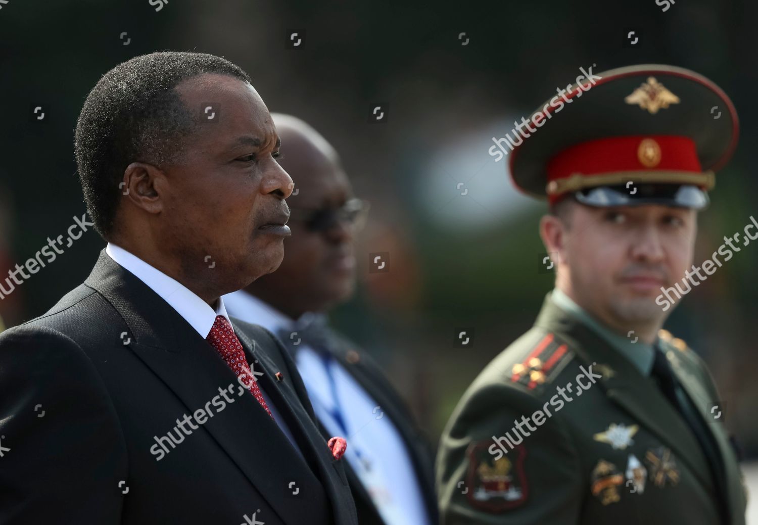Congolese President Denis Sassou Nguesso L Editorial Stock Photo ...
