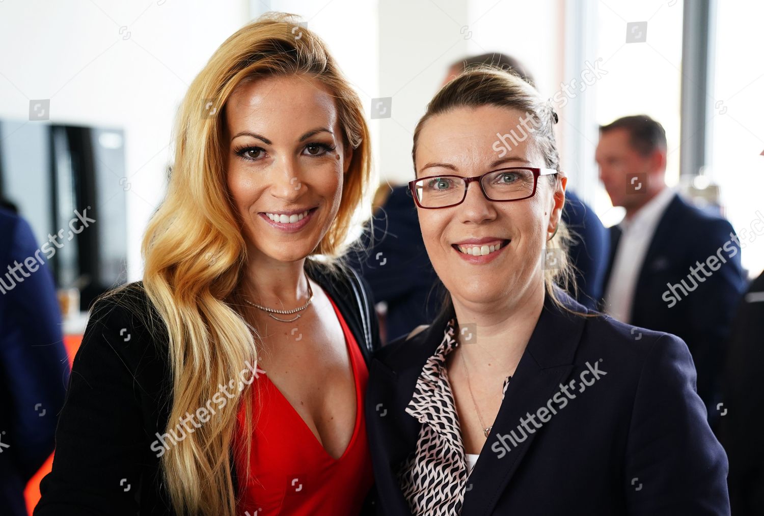 German Tv Presenter Andrea Kaiser L Editorial Stock Photo - Stock Image ...