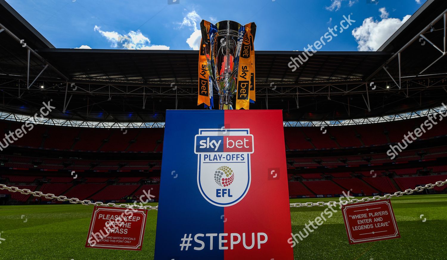 League 2 Playoff Final Trophy Livery Editorial Stock Photo - Stock ...
