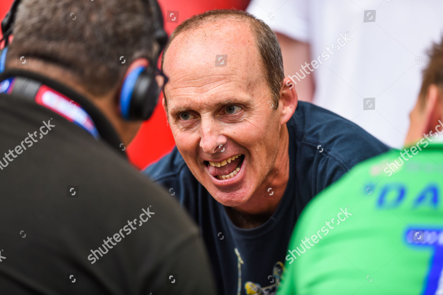 Emotional Mike Dean Referee Tranmere Rovers Editorial Stock Photo ...