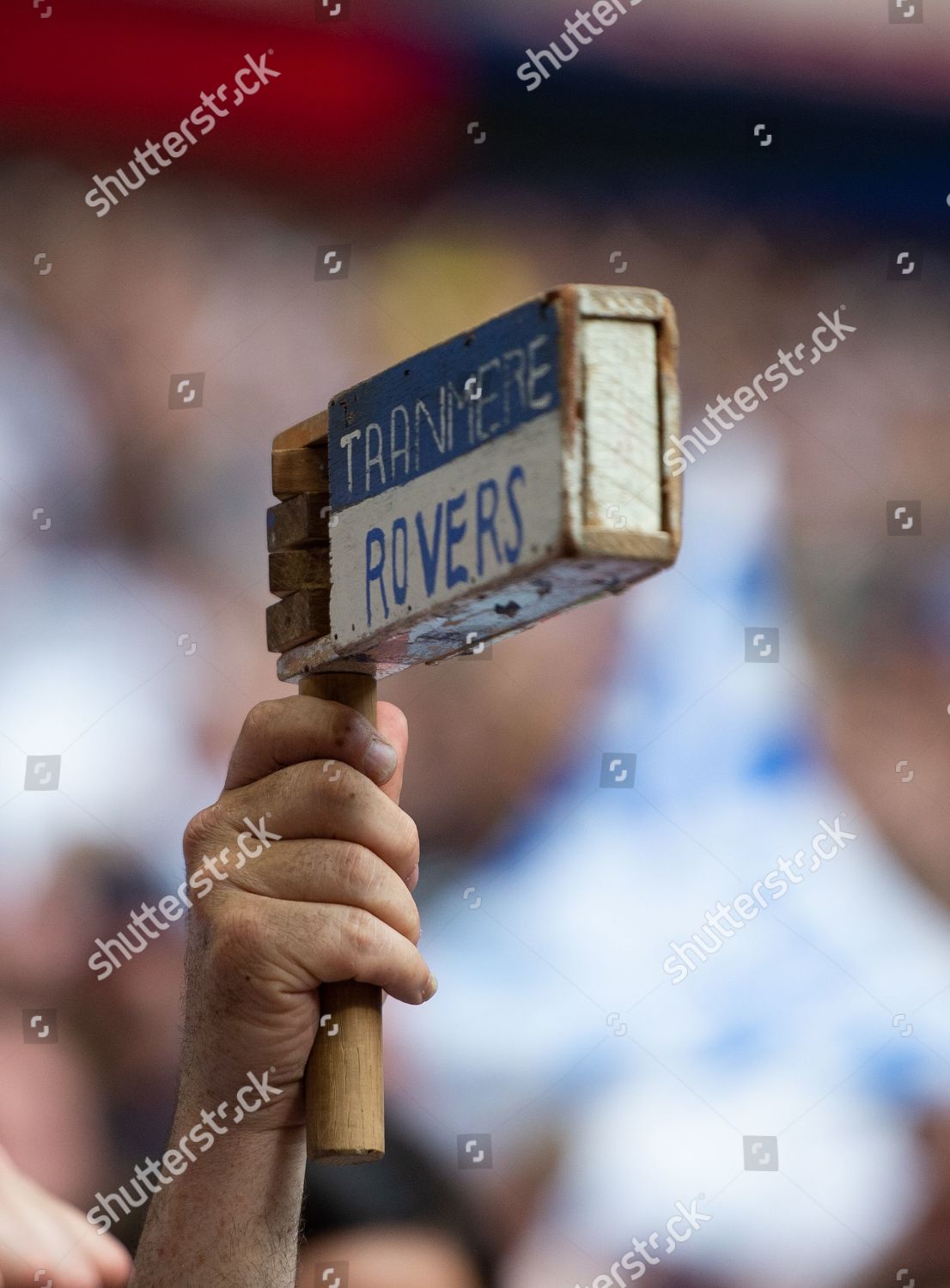 Tranmere Rovers Fans Celebrate Stands Editorial Stock Photo - Stock ...