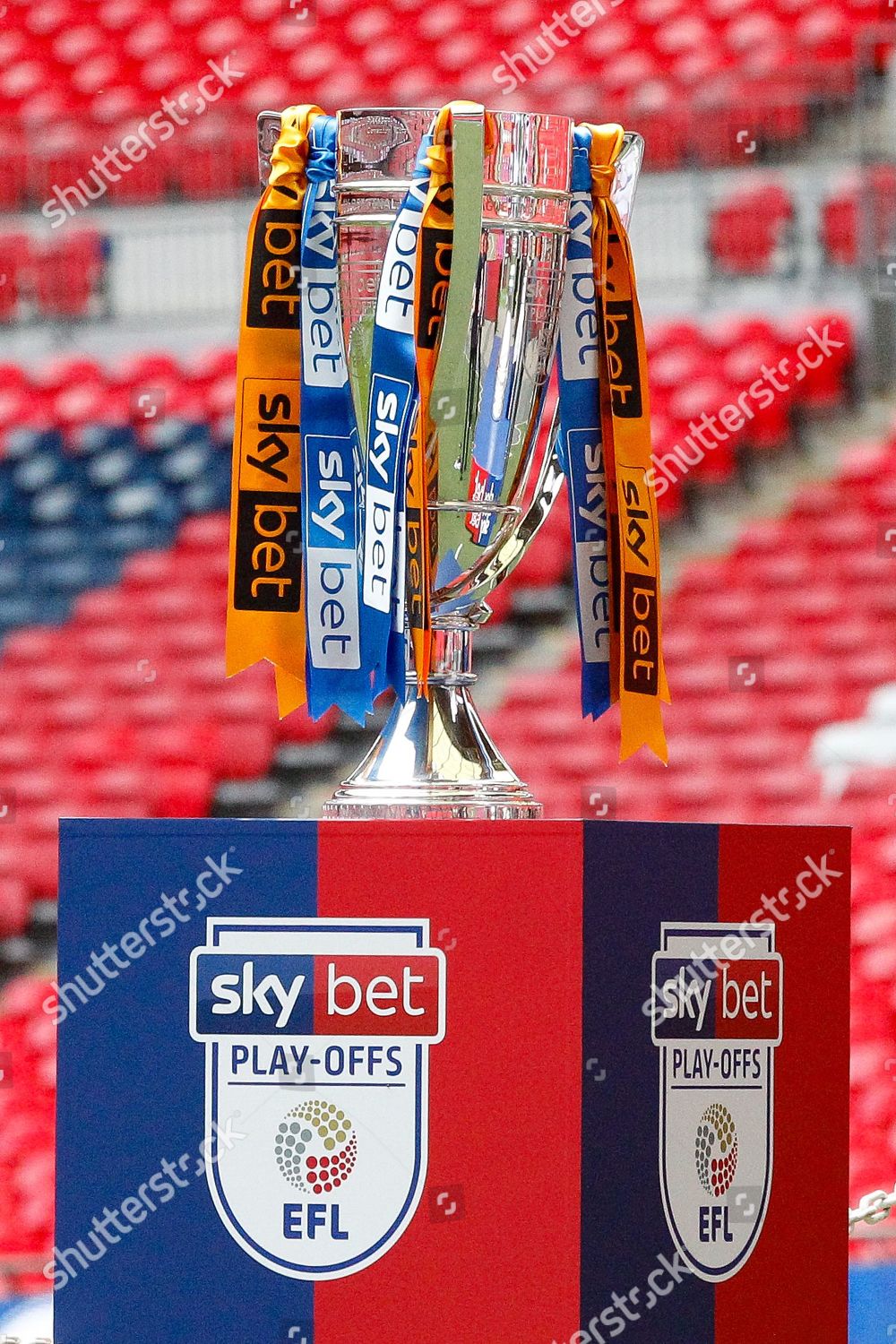 Efl Playoff Final Trophy Before Efl Editorial Stock Photo - Stock Image ...