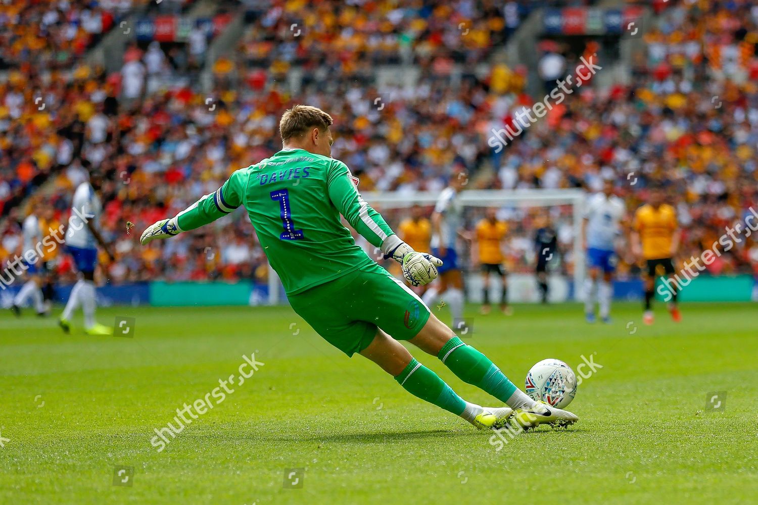 Tranmere Rovers Goalkeeper Scott Davies 1 Editorial Stock Photo - Stock ...