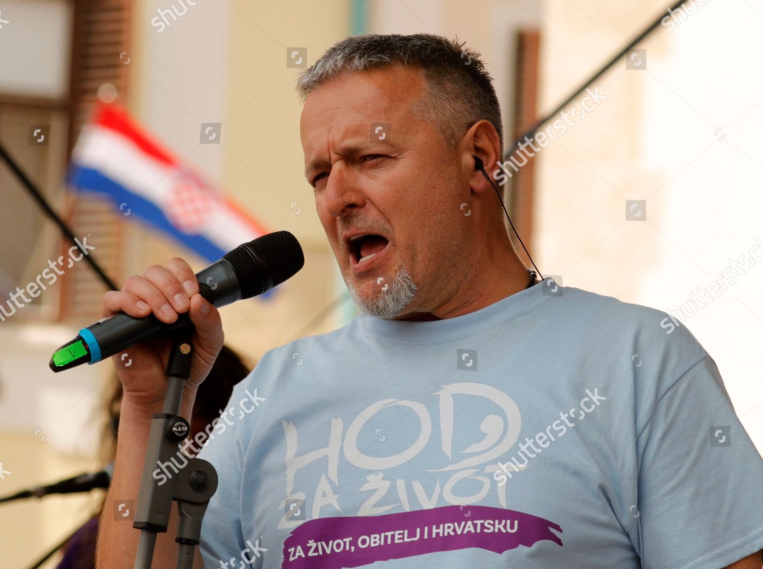 Marko Perkovic Thompson Sings Song On Editorial Stock Photo - Stock ...