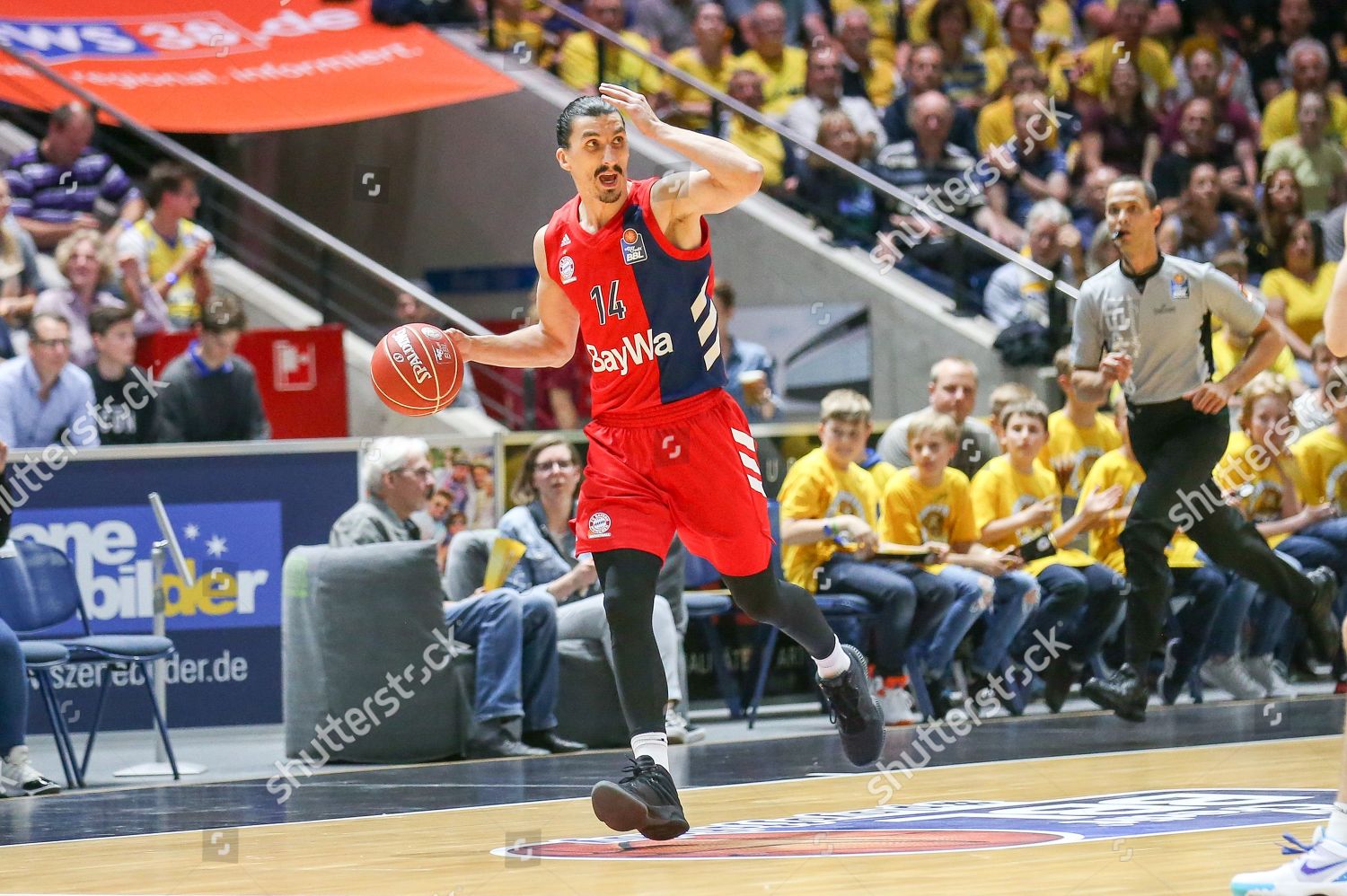 Nihad Djedovic 14 Fc Bayern Basketball Editorial Stock Photo - Stock ...