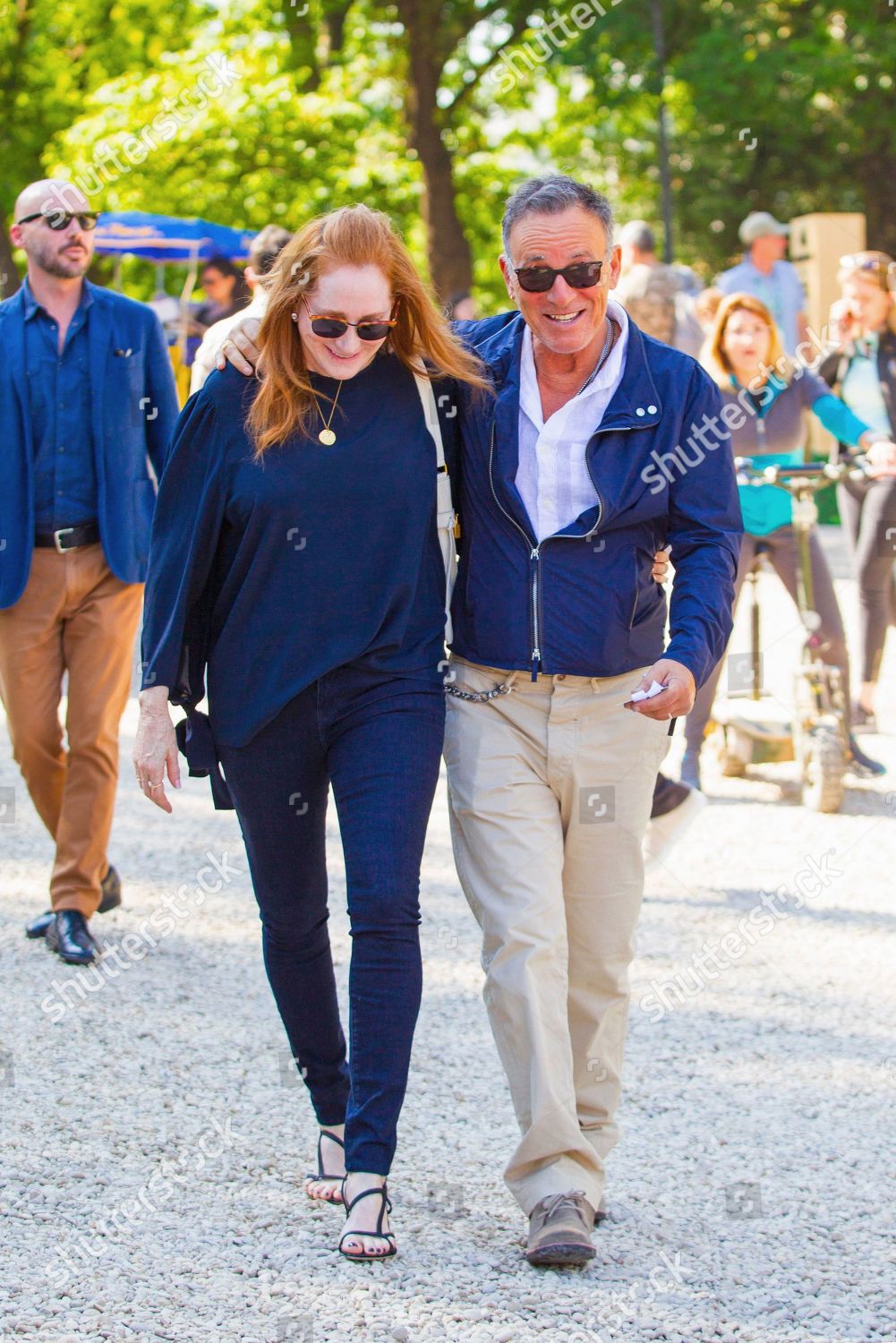 Bruce Springsteen Patti Scialfa Piazza Di Editorial Stock Photo - Stock ...