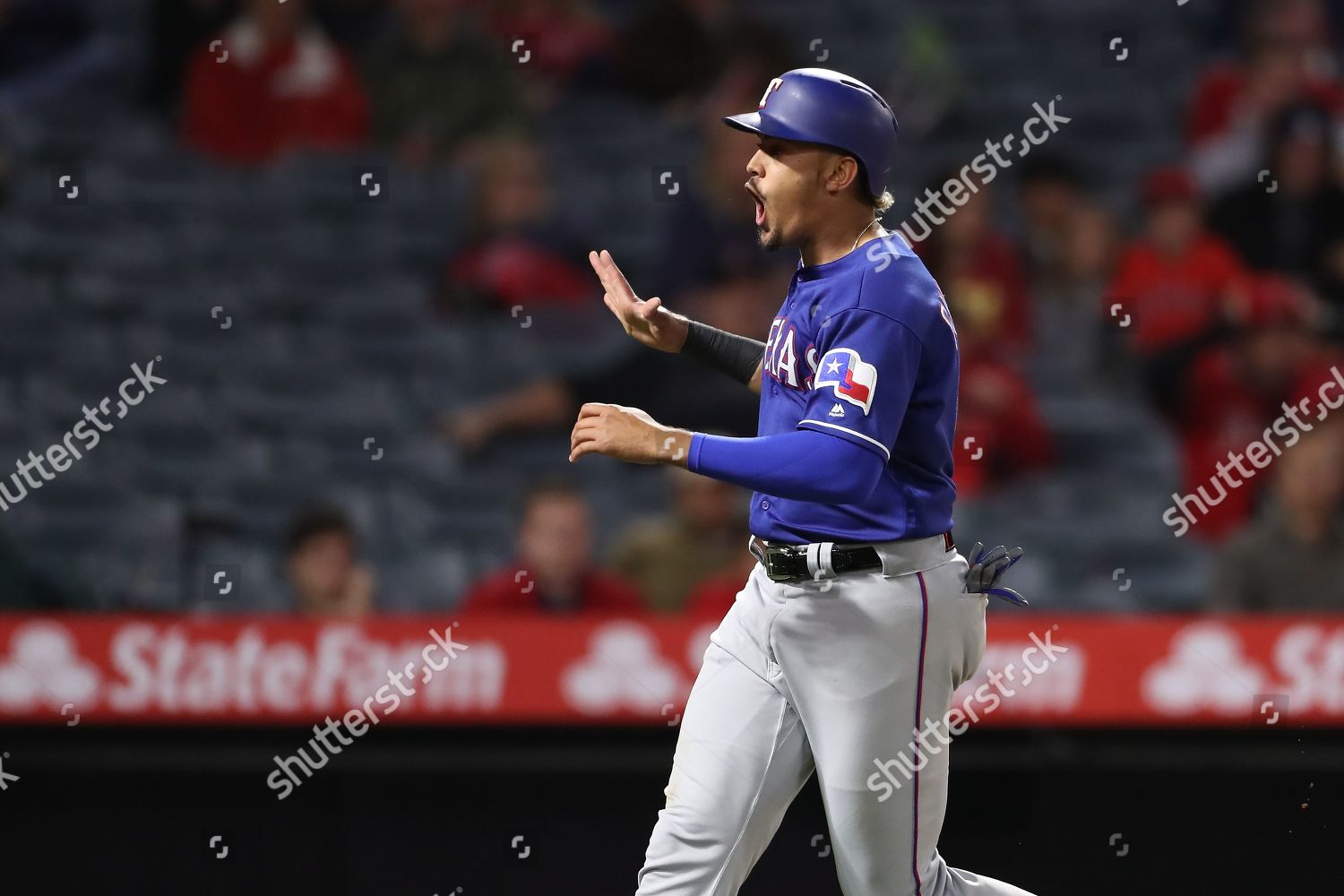 Texas Rangers First Baseman Ronald Guzman Editorial Stock Photo - Stock ...