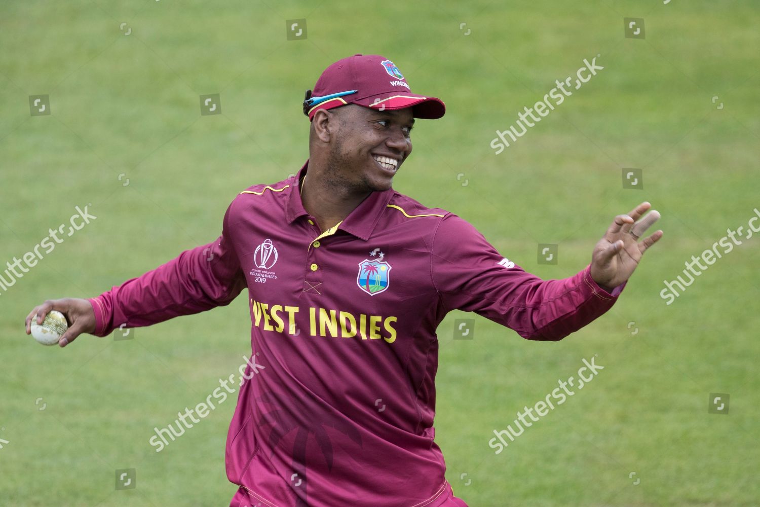 Evin Lewis West Indies Warms After Editorial Stock Photo - Stock Image ...