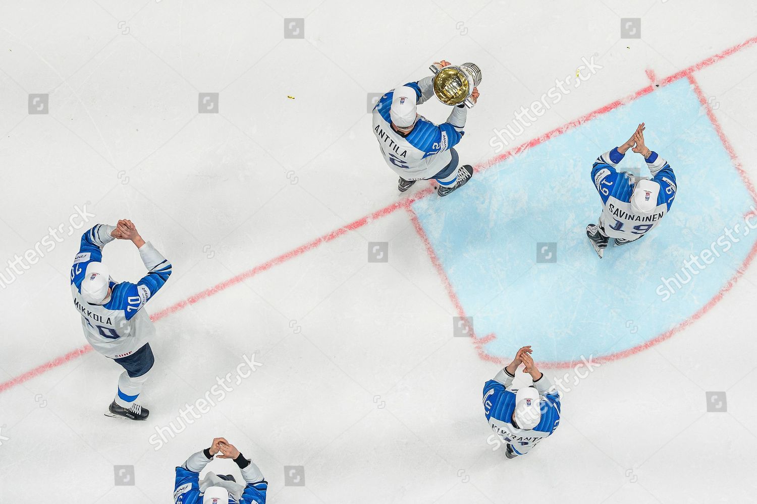 Finland Captain Marko Anttila C Holds Editorial Stock Photo - Stock ...