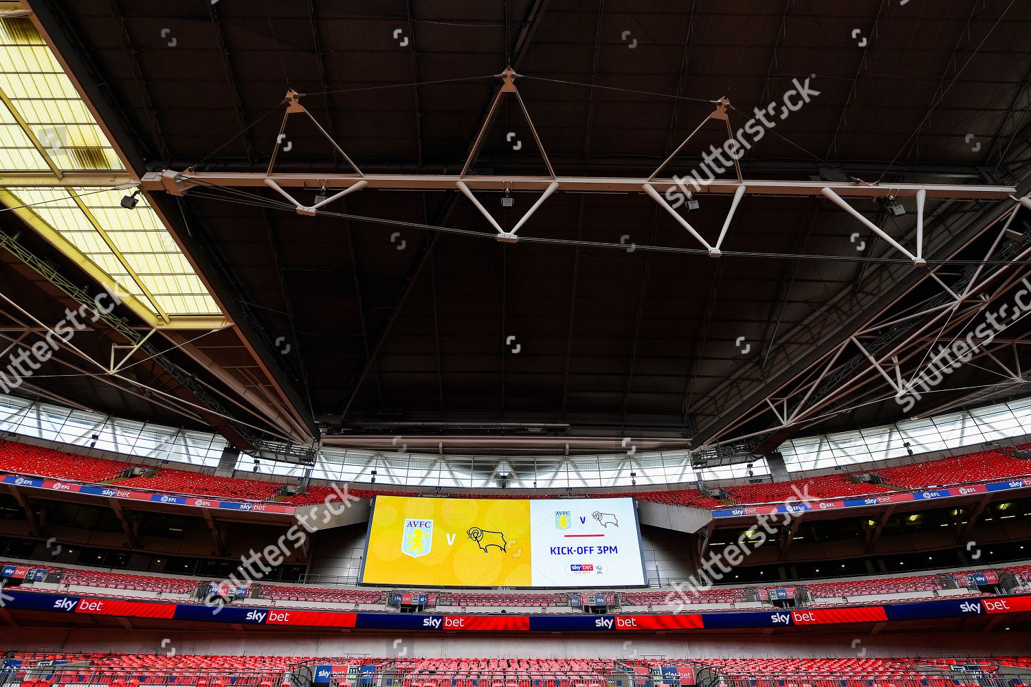 Big Screen Match Information Editorial Stock Photo - Stock Image ...