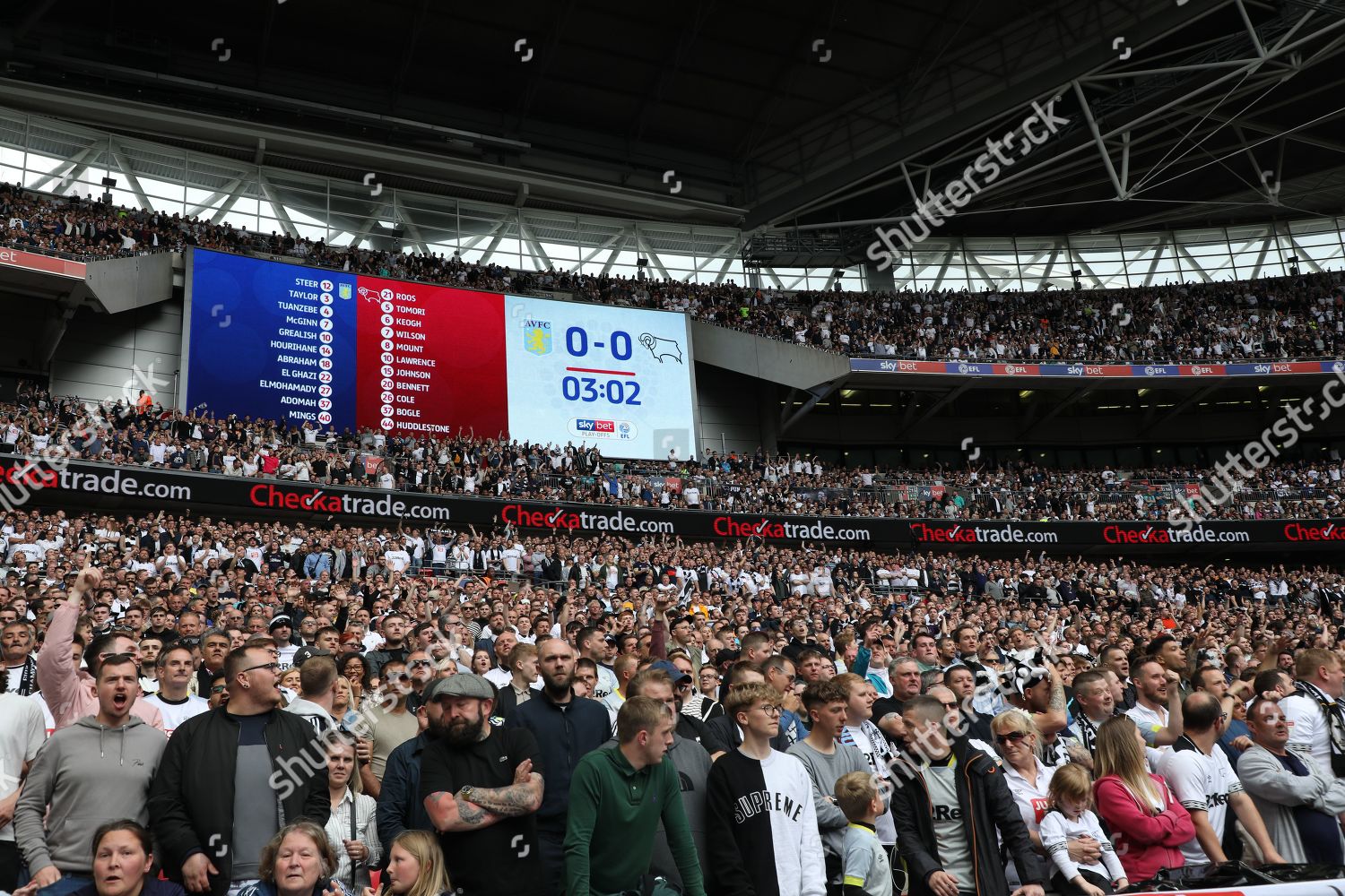 Checkatrade Branding Around Wembley Stadium Editorial Stock Photo ...