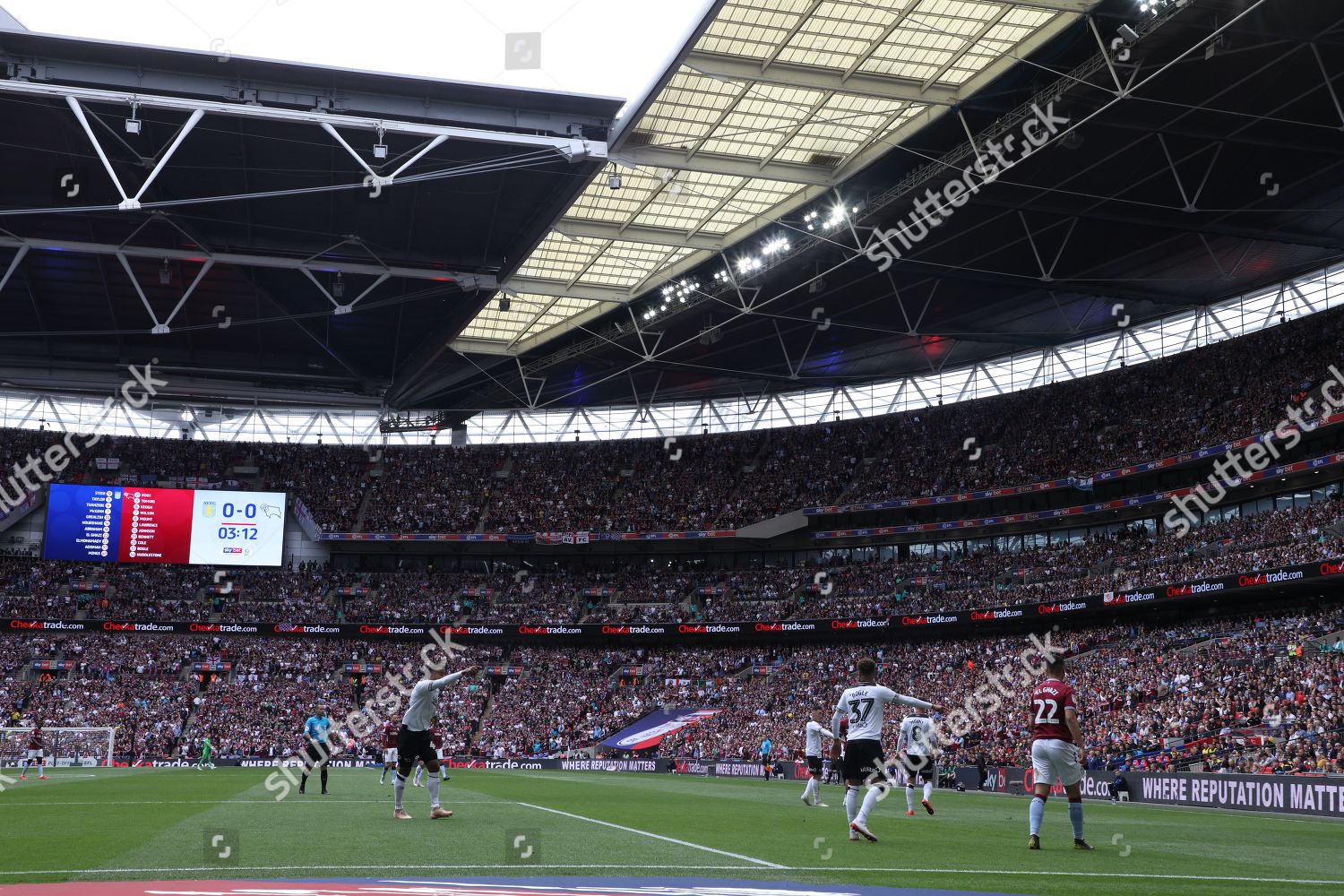 Checkatrade Branding Around Wembley Stadium Editorial Stock Photo ...