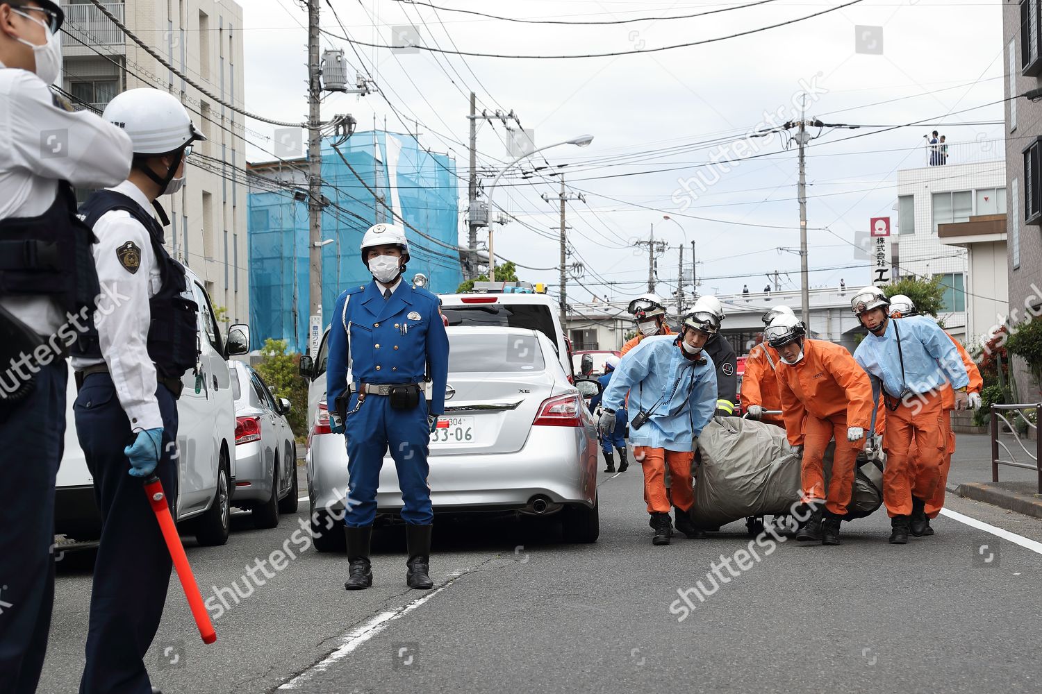 Stabbing Spree Attack Scene Editorial Stock Photo - Stock Image ...