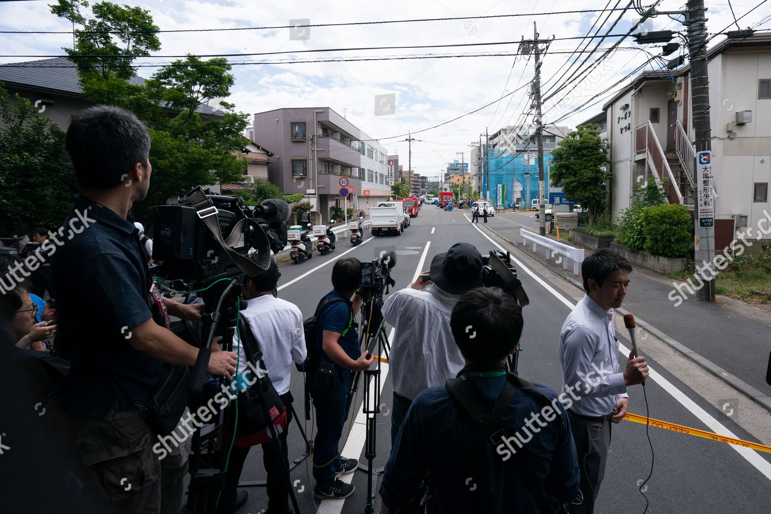 Stabbing Spree Attack Scene Editorial Stock Photo - Stock Image ...
