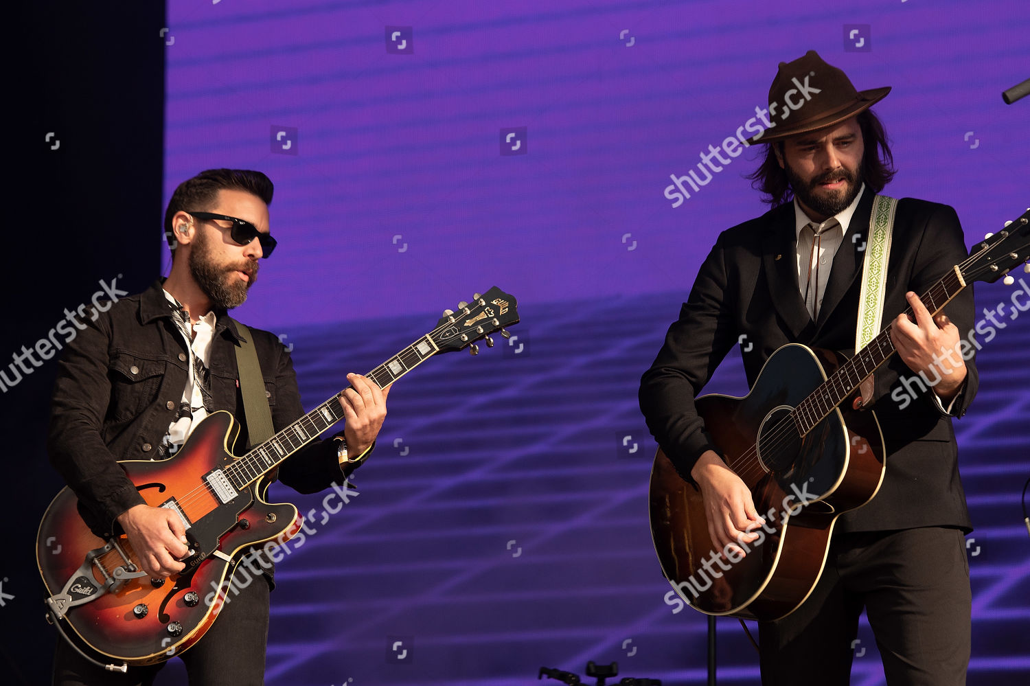 Lord Huron Tom Renaud Ben Schneider Editorial Stock Photo - Stock Image ...