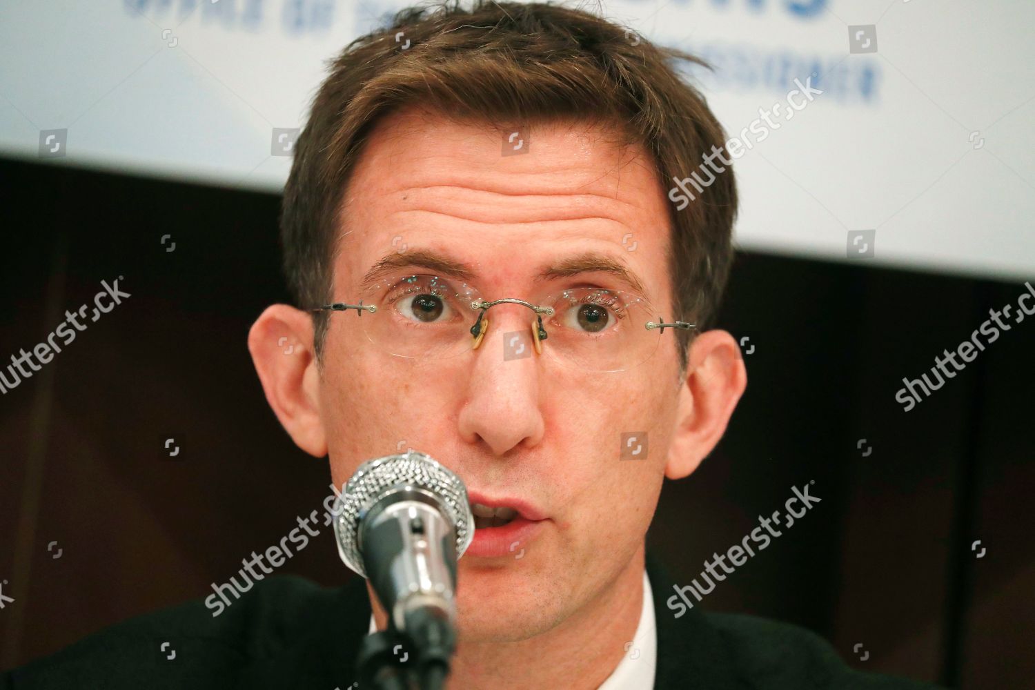 Human Rights Officer Daniel Collinge Speaks Editorial Stock Photo ...