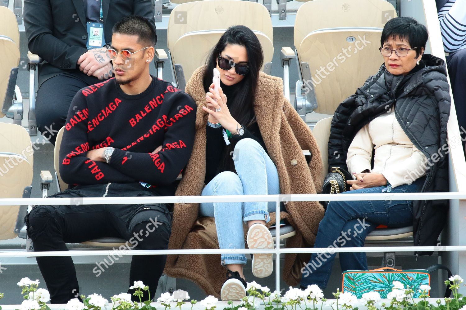 Alphonse Areola His Wife Marrion Editorial Stock Photo - Stock Image ...