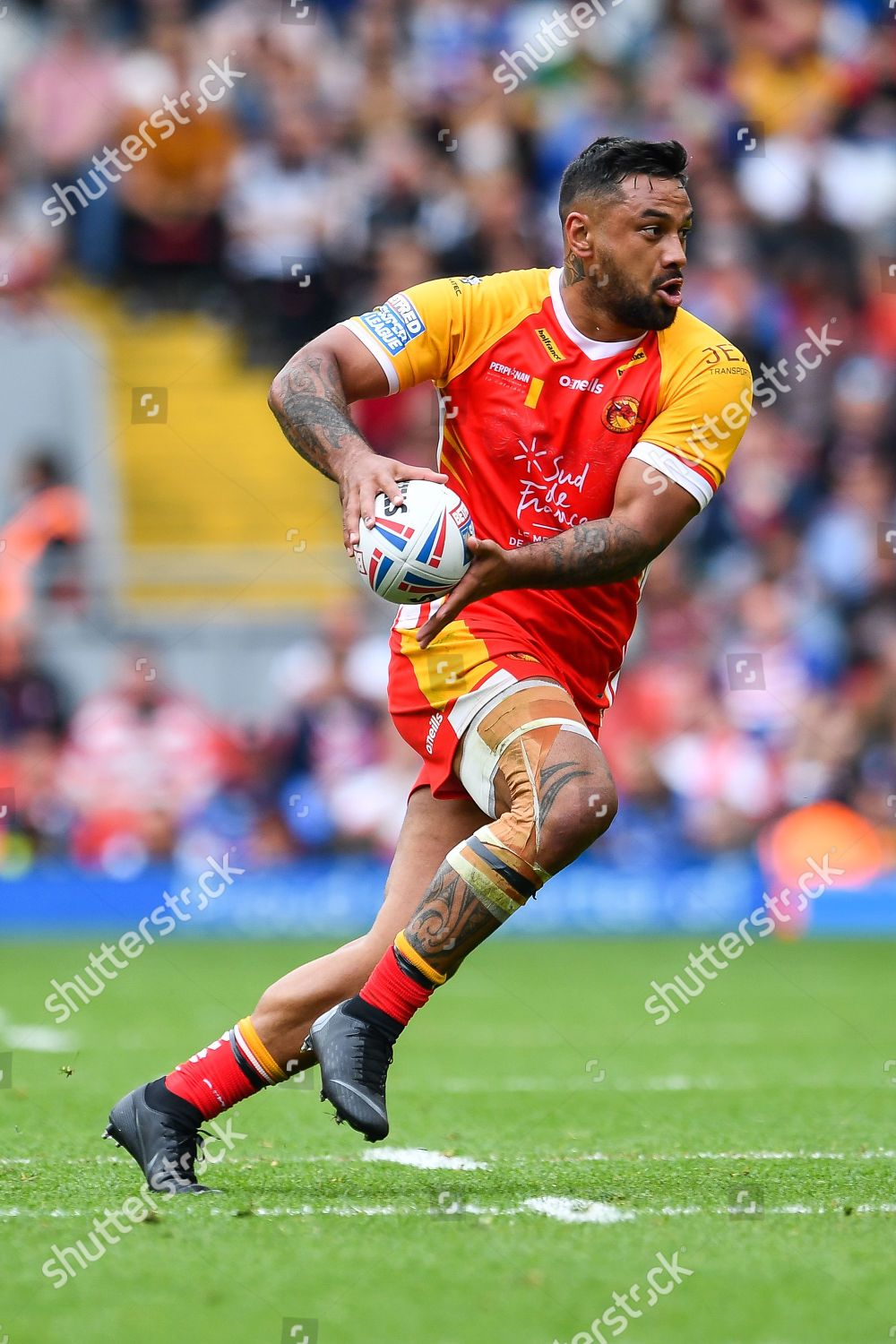 Kenny Edwards 11 Catalans Dragons Editorial Stock Photo - Stock Image ...
