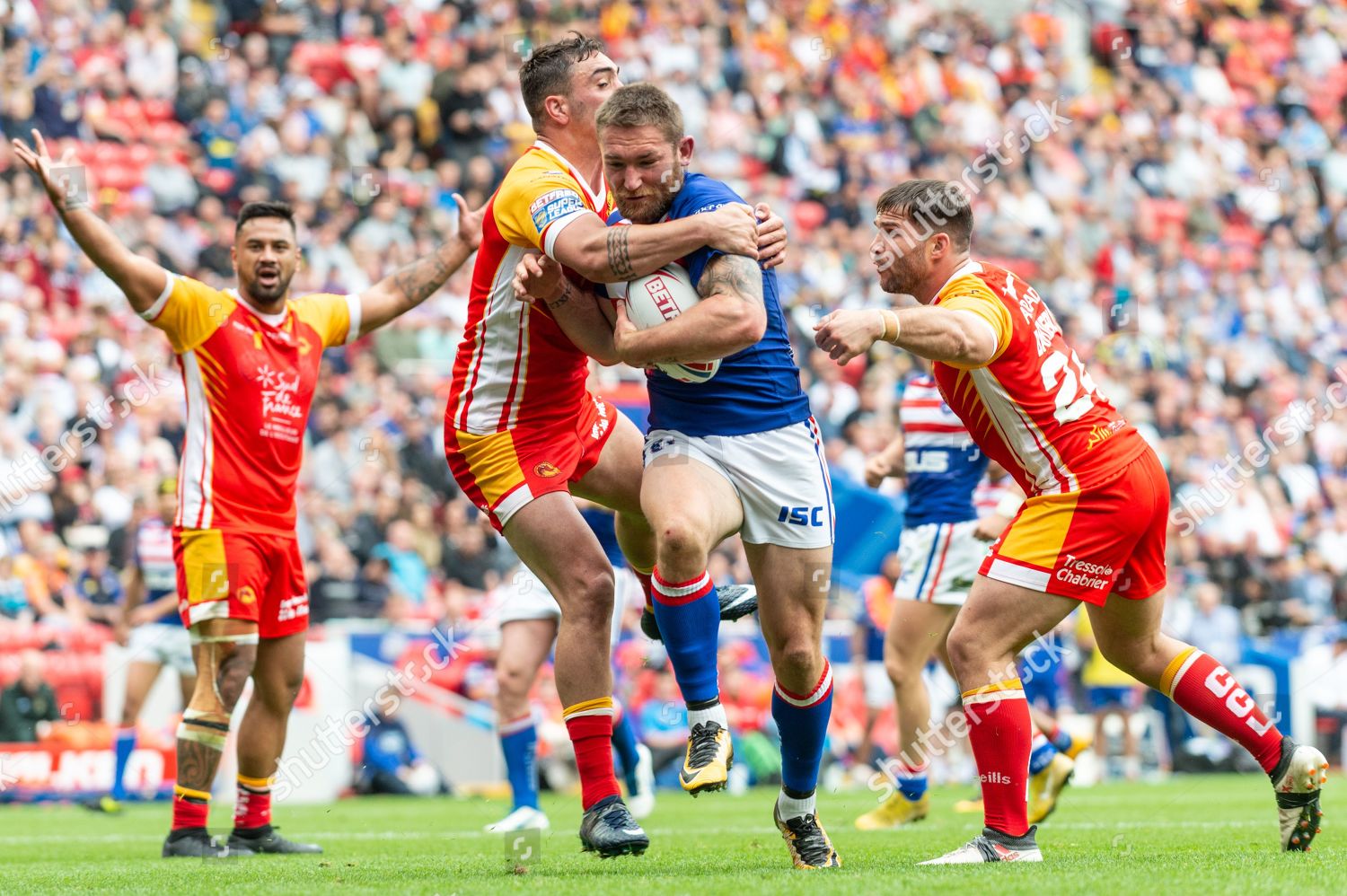 Tyler Randell Wakefield Trinity Heads Line Editorial Stock Photo ...