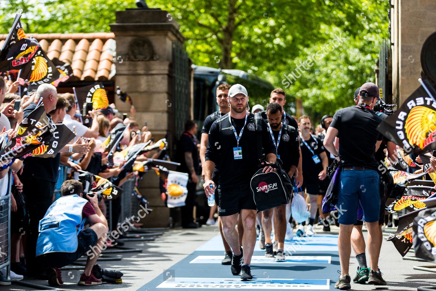 Exeter Chiefs Arrive Stadium Editorial Stock Photo - Stock Image ...