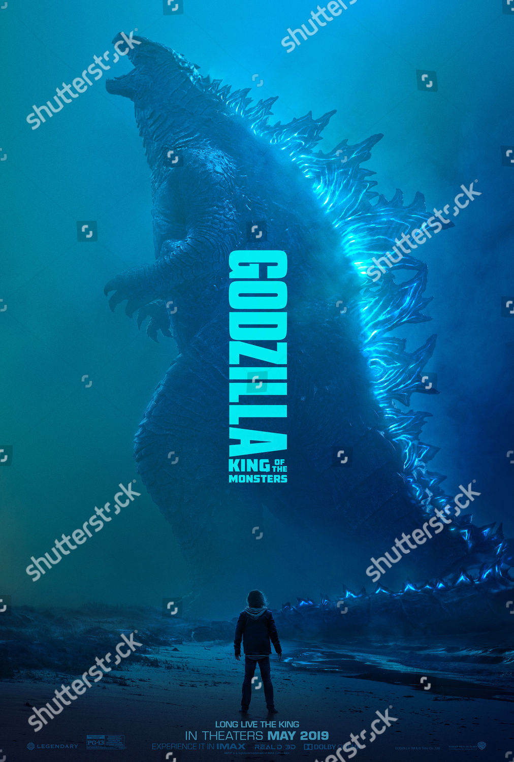 Godzilla King Monsters 2019 Poster Art Editorial Stock Photo - Stock ...