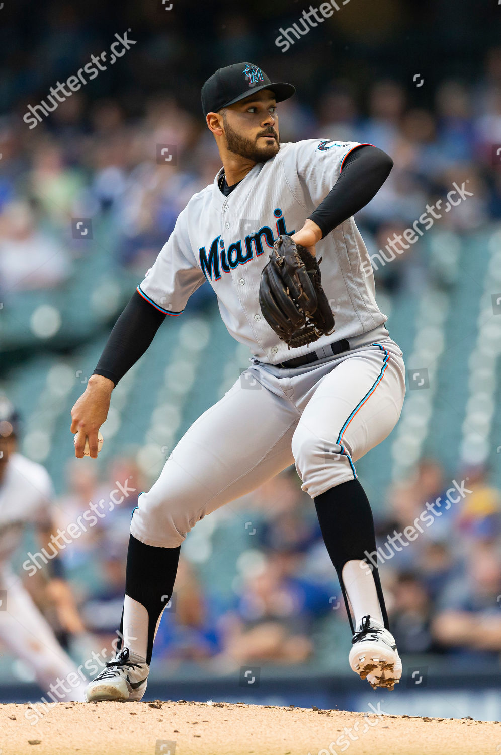 Miami Marlins Starting Pitcher Pablo Lopez Editorial Stock Photo ...