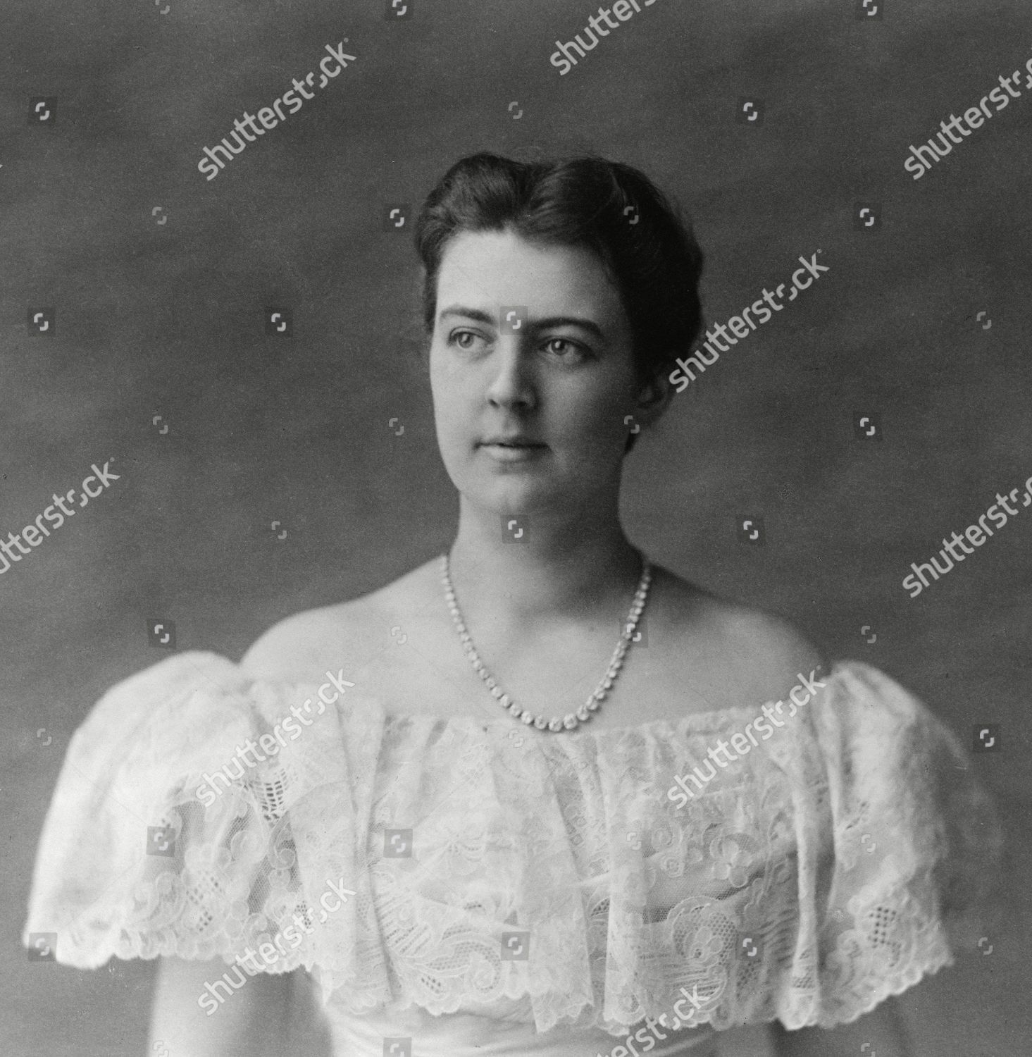 Frances Folsom Cleveland 18641947 Youngest First Editorial Stock Photo ...