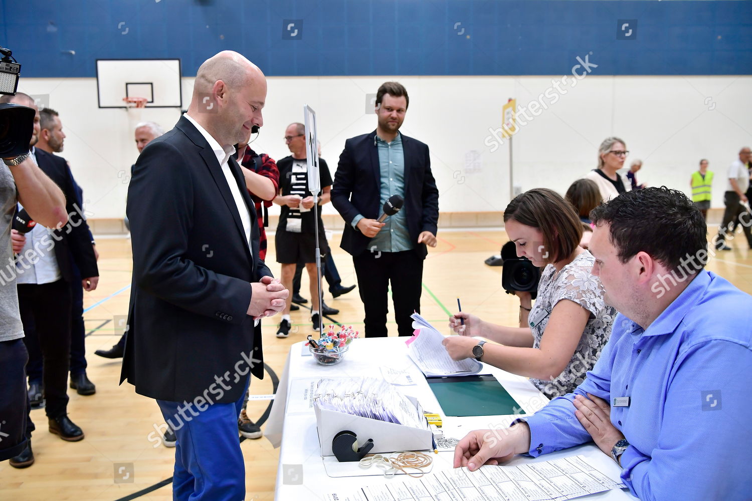 Danish Minister Justice Leader Conservative Party Editorial Stock Photo ...