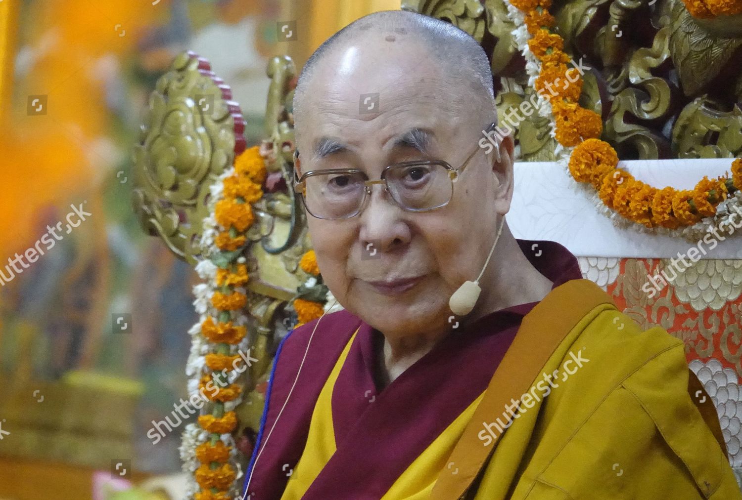 Tibetan Spiritual Leader Dalai Lama Attends Editorial Stock Photo ...