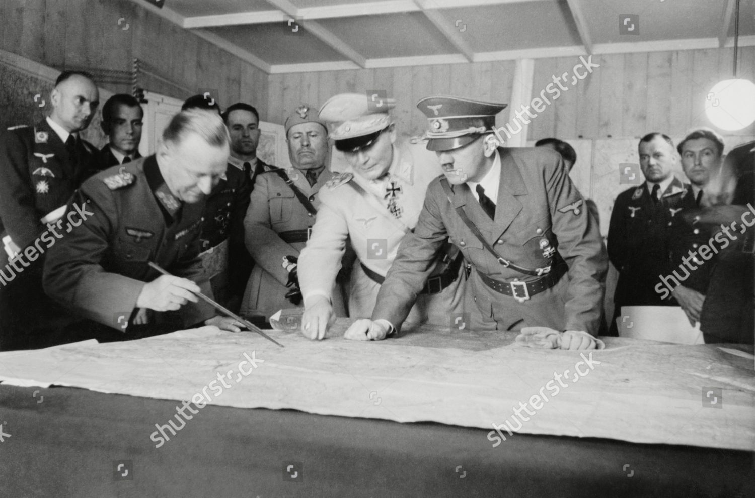 Adolf Hitler Hermann Goering German Officer Editorial Stock Photo ...