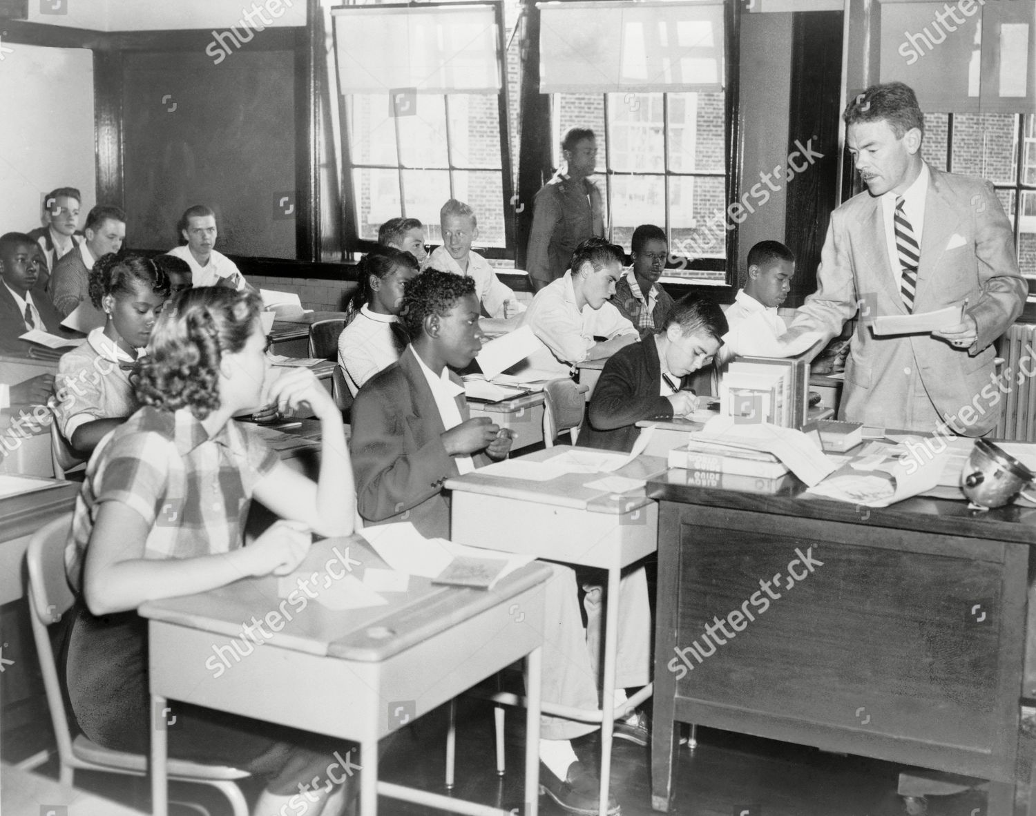 Integrated Classroom Washington Dc 10th Grade Editorial Stock Photo ...