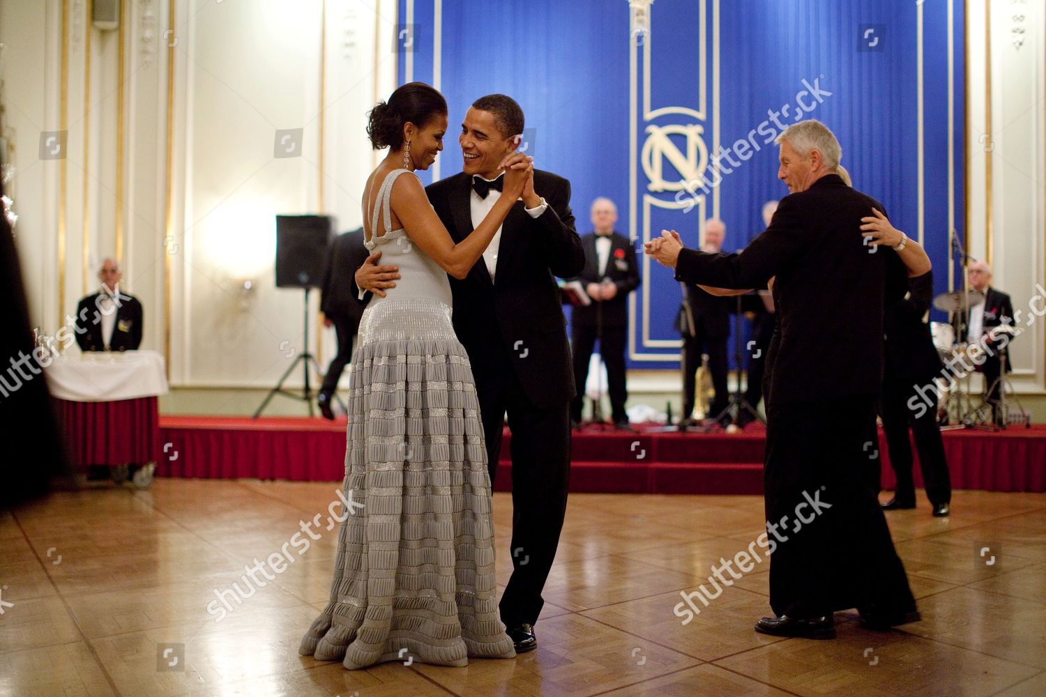 President Michelle Obama Dance During 2009 Editorial Stock Photo ...