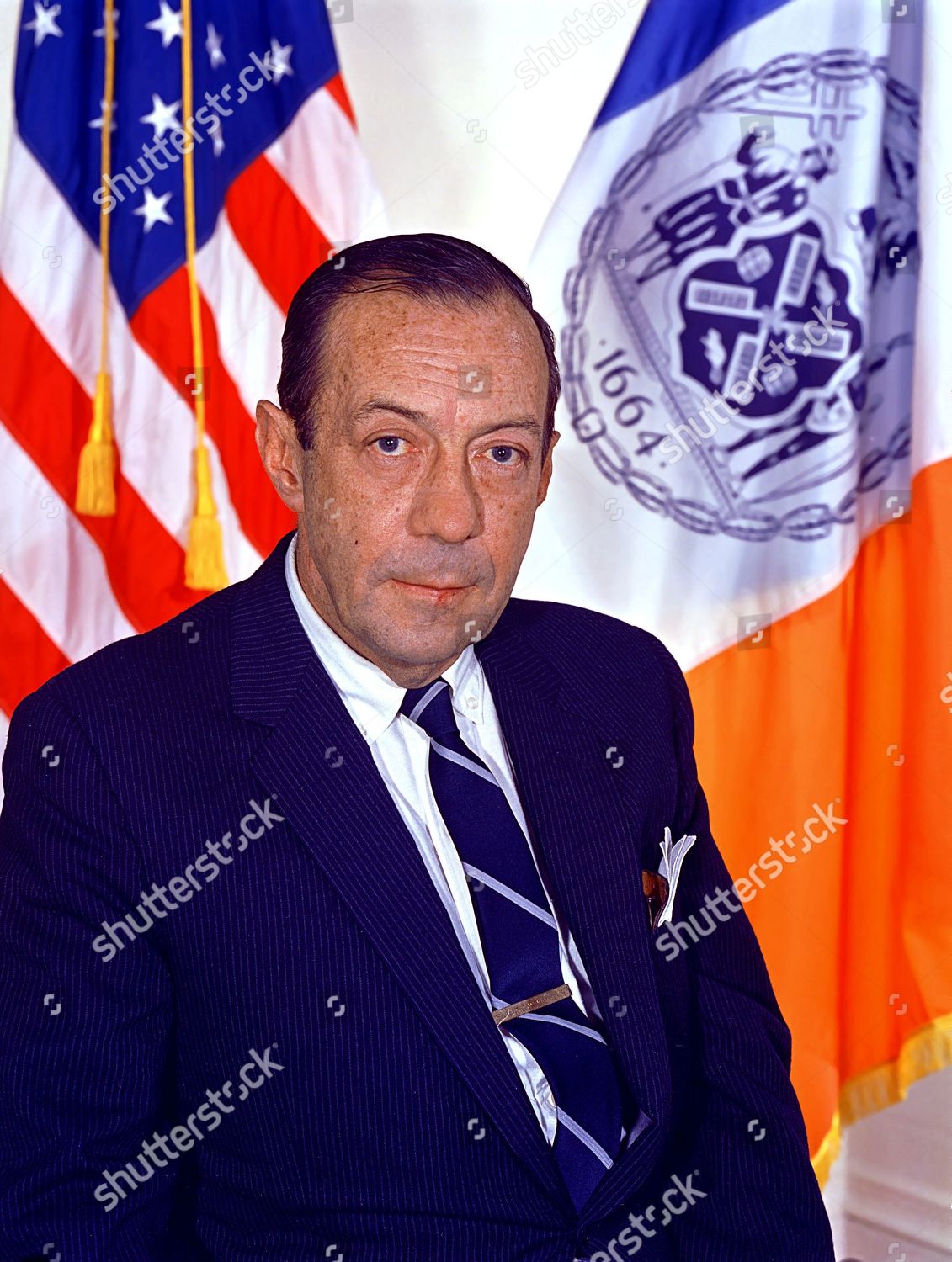 Robert Wagner New York City Mayor Editorial Stock Photo - Stock Image ...