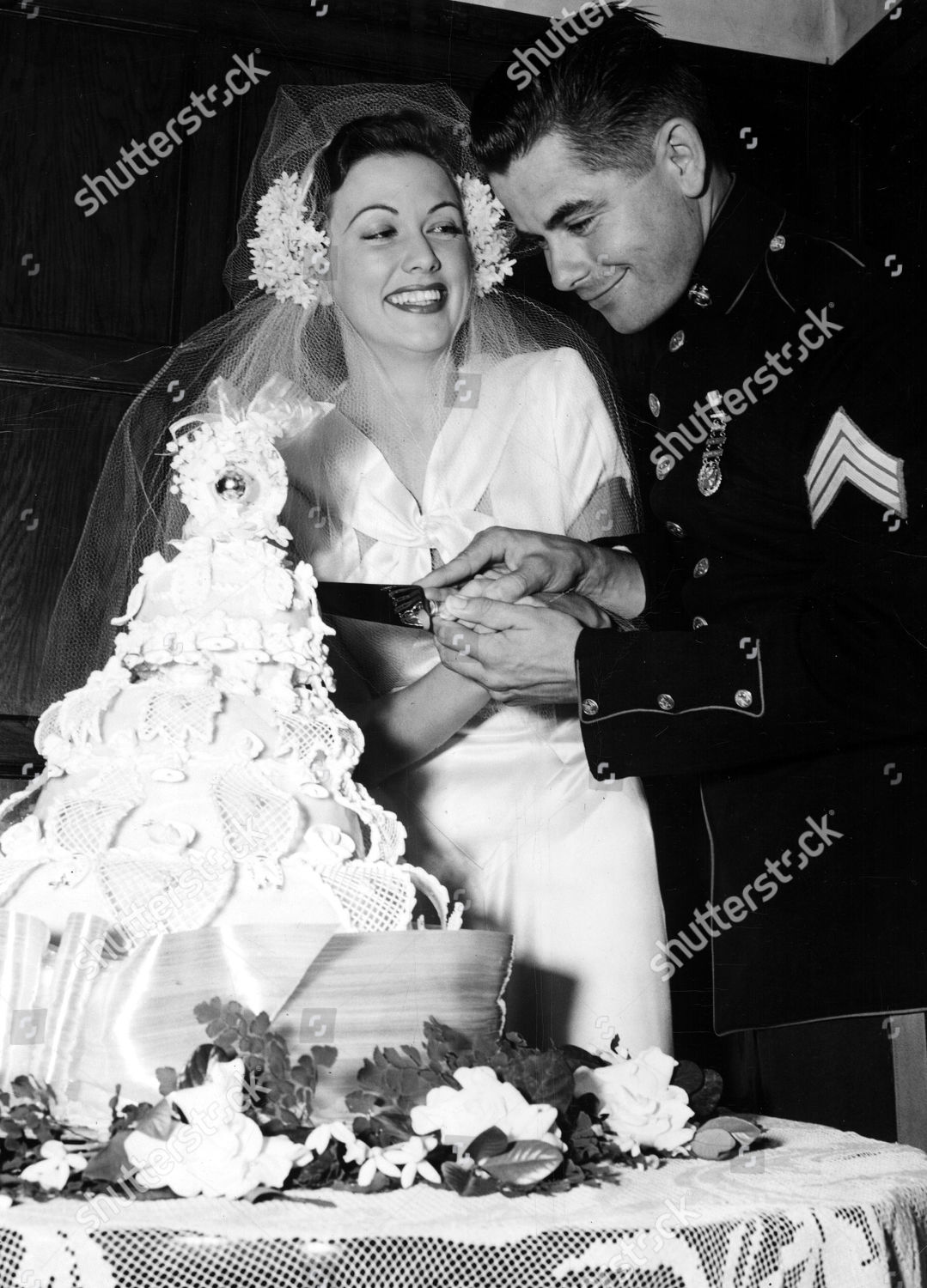 Eleanor Powell Top Sergeant Glenn Ford Editorial Stock Photo - Stock ...