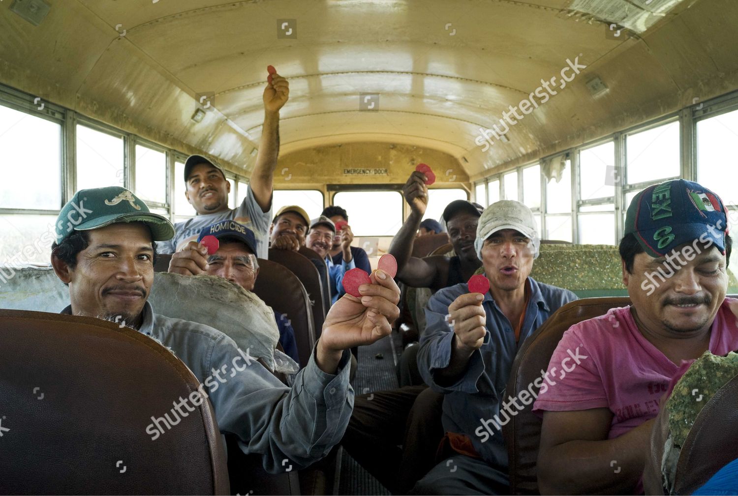 Workers Show Tokens They Have Earned Editorial Stock Photo - Stock ...