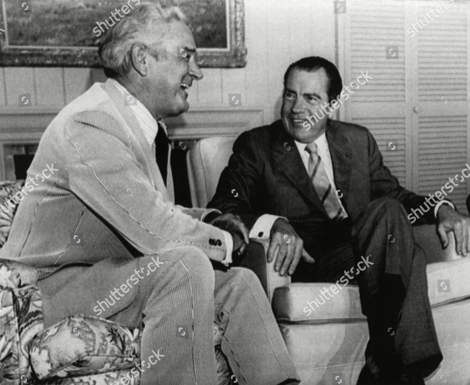Nixon Presidency Us President Richard Nixon Editorial Stock Photo ...