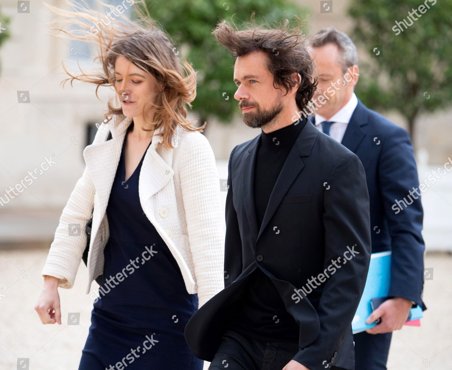 Twitter Ceo Jack Dorsey Audrey Herblinstoop Editorial Stock Photo ...