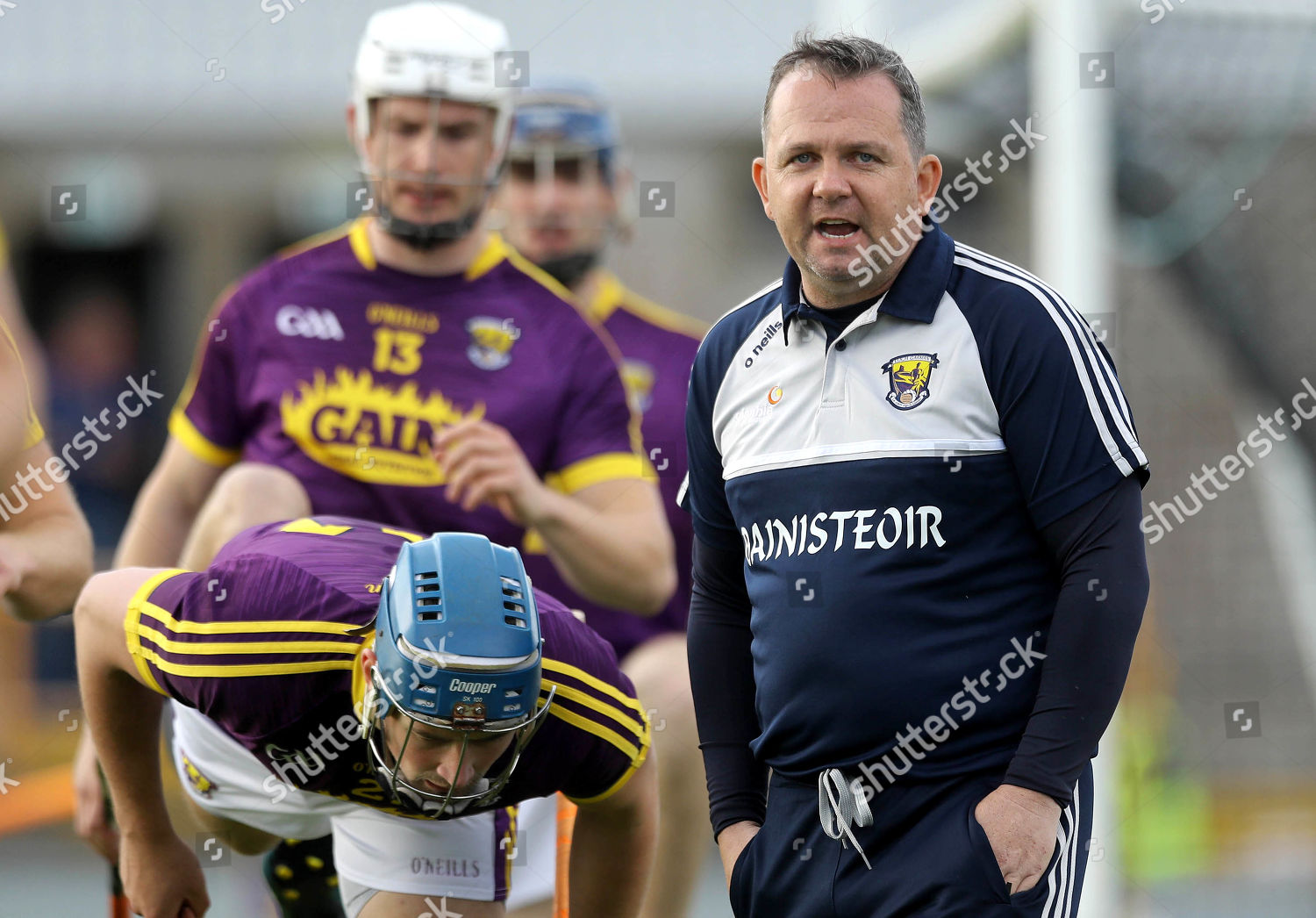 Wexford Vs Carlow Wexfords Davy Fitz Editorial Stock Photo - Stock ...