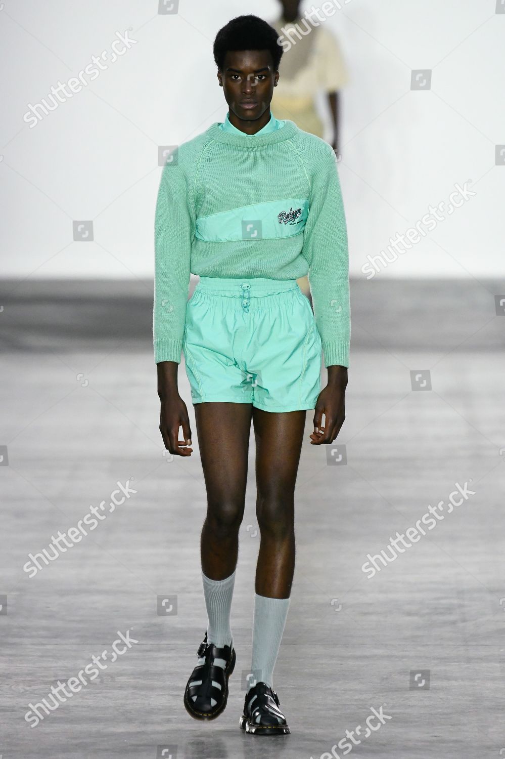 Robyn Lynch Show Model On Catwalk Editorial Stock Photo - Stock Image ...