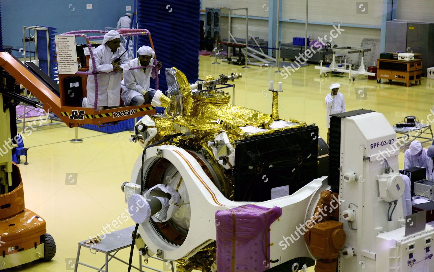 Indian Space Research Organisation Isro Scientists Editorial Stock ...