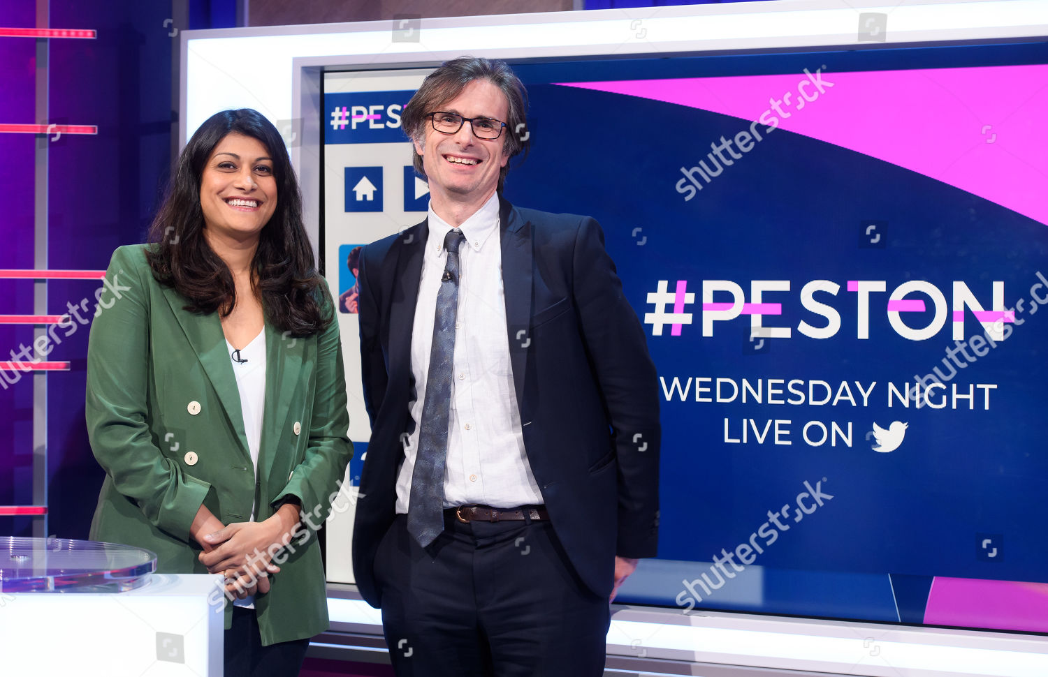 Robert Peston Anushka Asthana Editorial Stock Photo - Stock Image ...