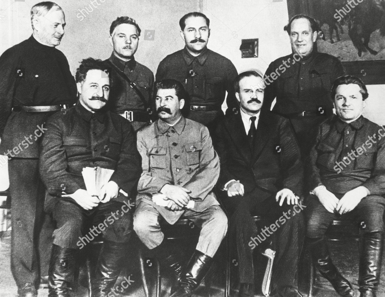 Leaders Russian Soviet Union 17th Congress Editorial Stock Photo ...